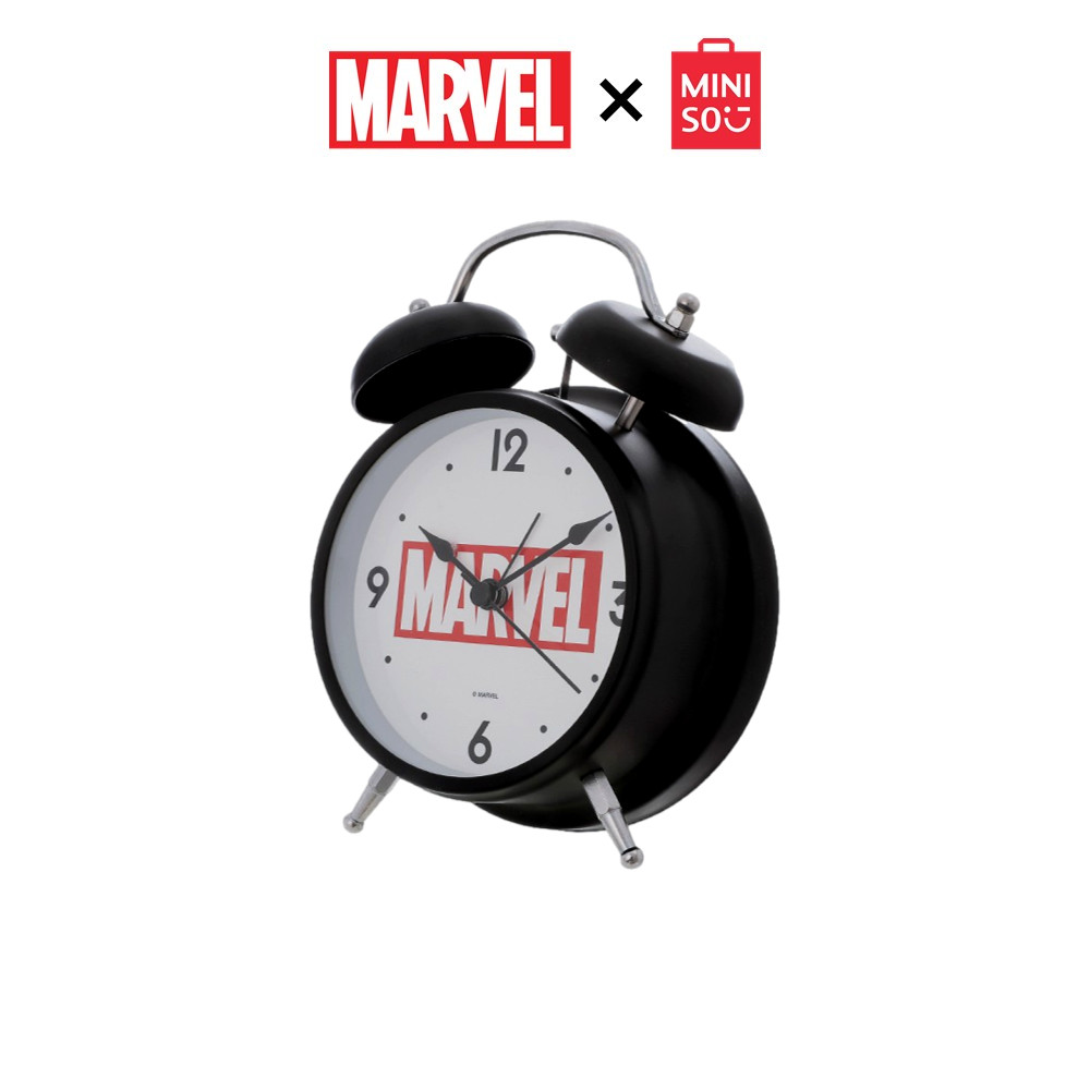MINISO X MARVEL Alarm Clock - Marvel Logo-6941501589875 | Shopee Malaysia