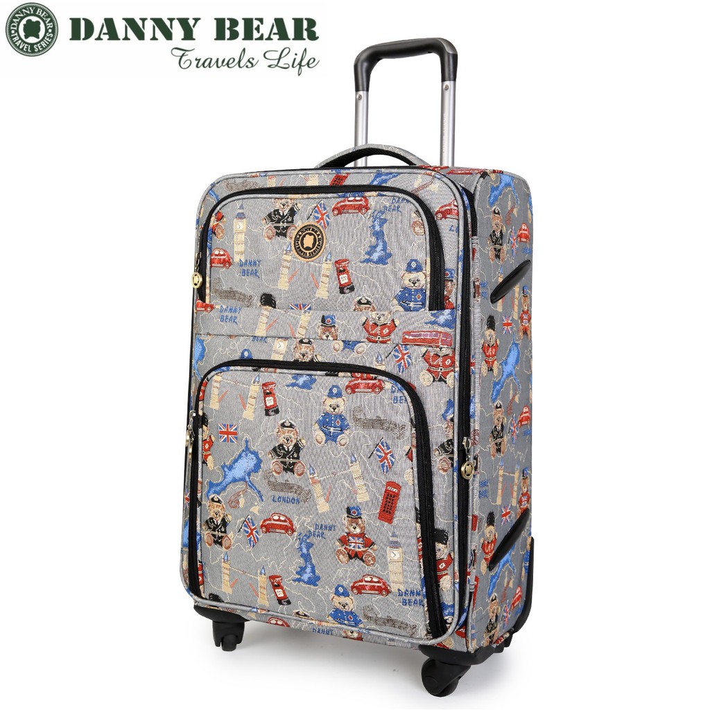 Danny Bear Travel Series Universal Bear Stylist Luggage (20” / 24”) | Shopee Malaysia