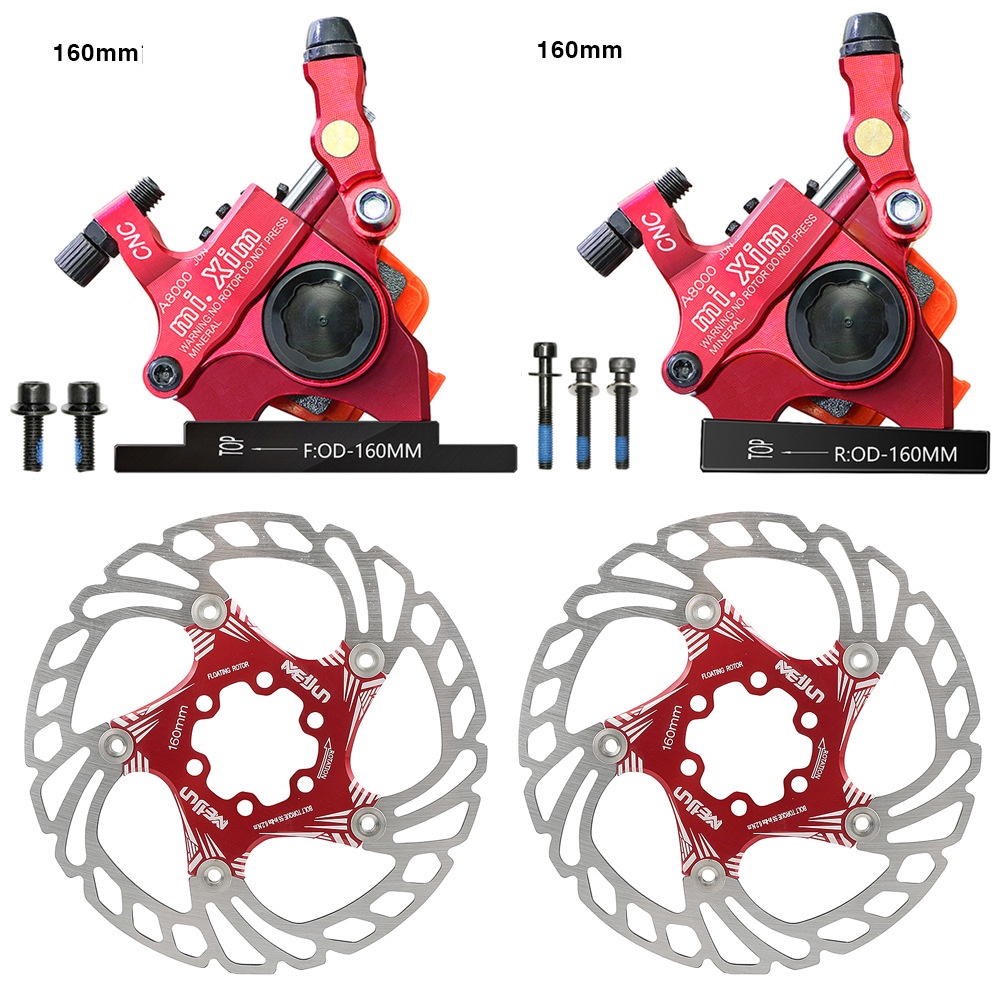 A8000 CNC Line Pull Hydraulic Disc oil pressure Road Disc Brake caliper ...