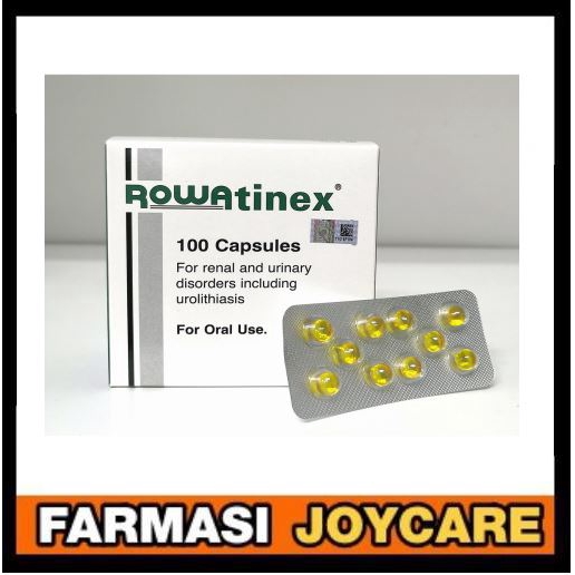Rowatinex Capsule 100's 1 Box (EXP: 09/2024) For Renal & Urinary ...