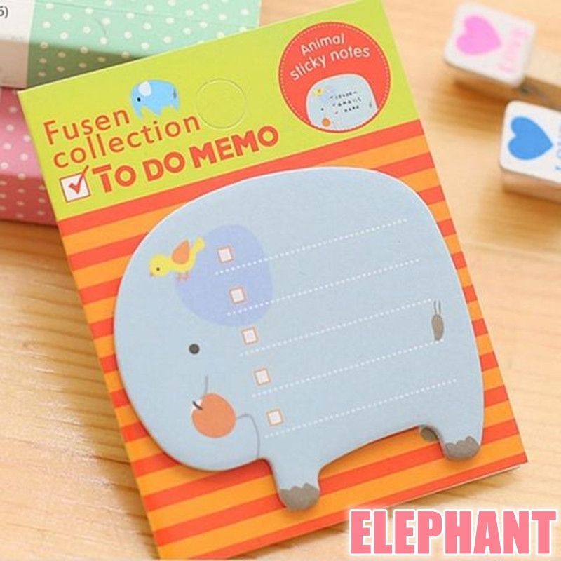 Cartoon Post-it notes cartoon notebook Cute note paper Student | Shopee ...