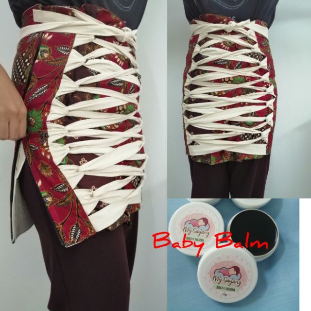 Bengkung Batik + Baby Balm(Set Promosi) | Shopee Malaysia