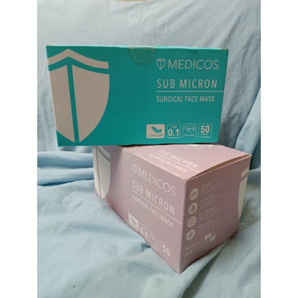 MEDICOS SURGICAL 3ply face mask-2 boxes (100 pieces) | Shopee Malaysia