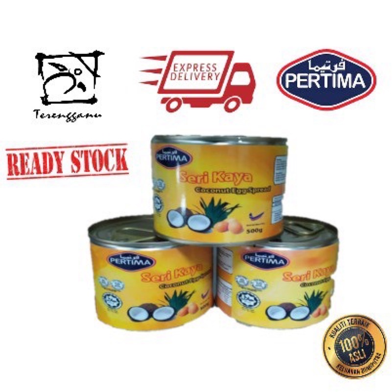 PERTIMA SERI KAYA 500G PERTIMA COCONUT EGG SPREAD DIRECT KILANG ...