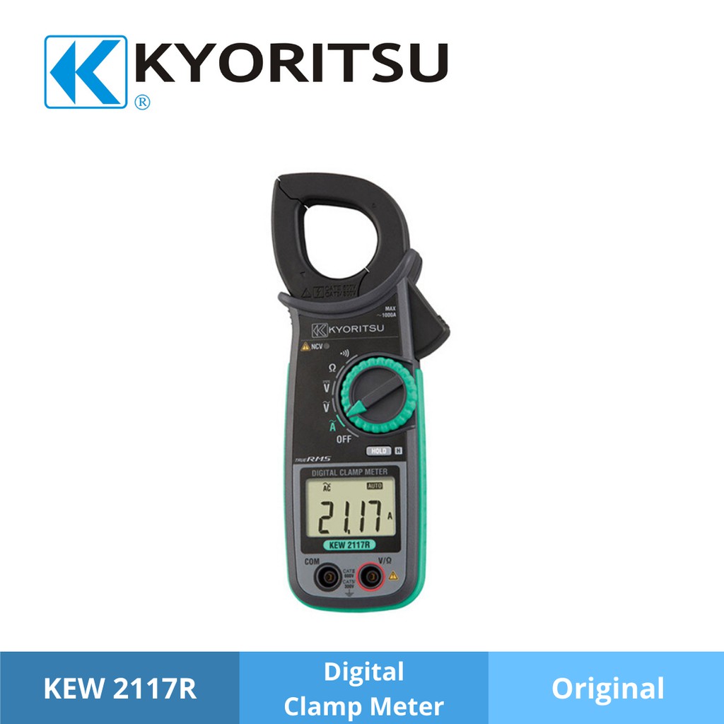 KYORITSU KEW 2117R Digital Clamp Meter | Shopee Malaysia