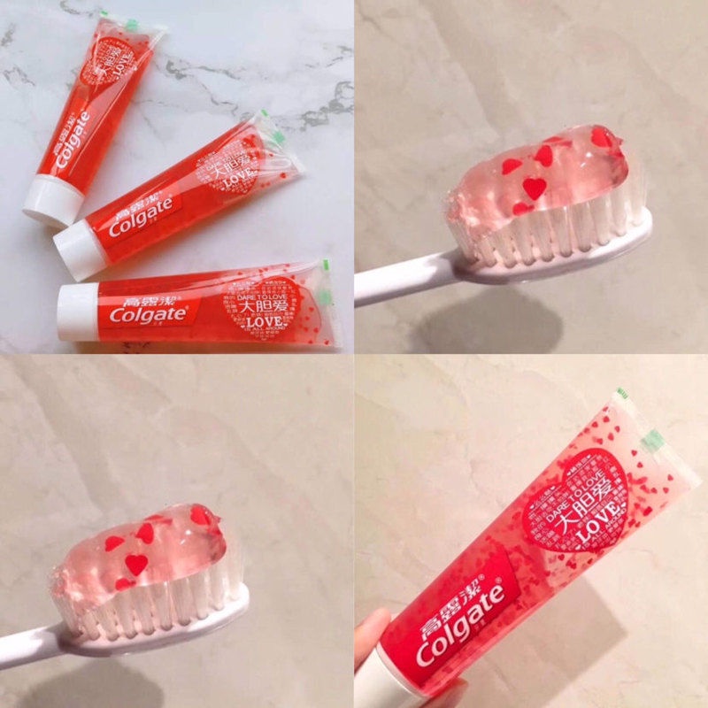 Colgate Bold Love Loving Toothpaste Couple Set One Pair To Huang Meibai ...