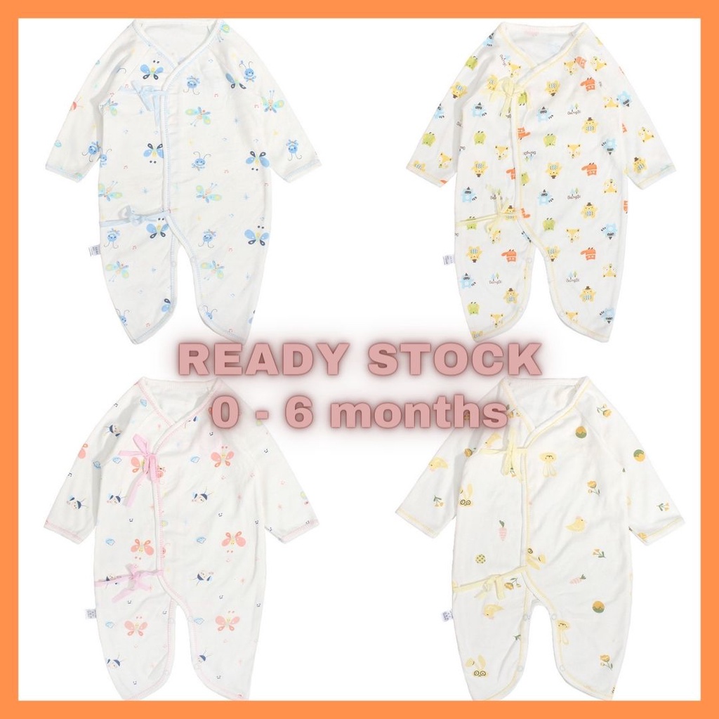 (0-6M) Newborn NB baby boy girl toddler one piece clothes clothing ...