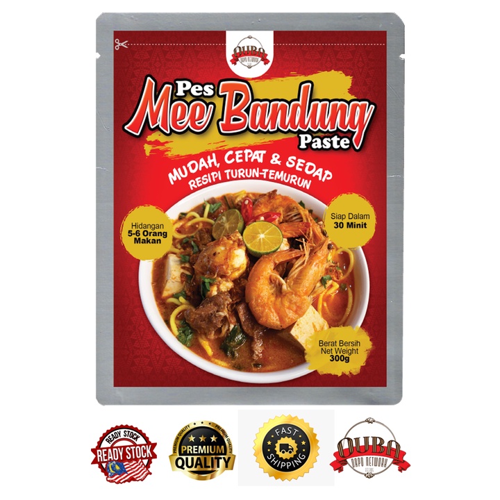 OUBA Pes Mee Bandung | READY STOCK (HALAL & PREMIUM) | Shopee Malaysia