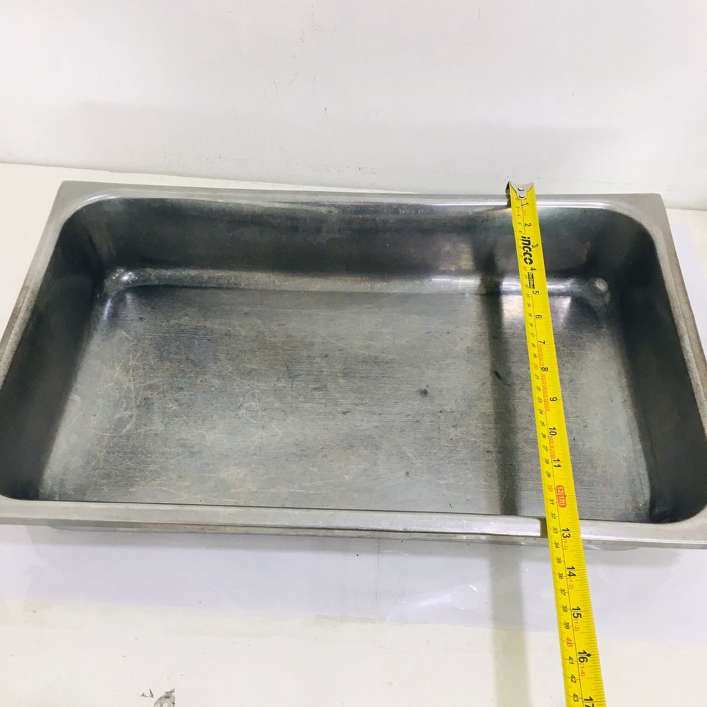 BUFFET TRAY FOOD TRAY STAINLESS STEEL WITHOUT COVER READY STOCKS NO ...