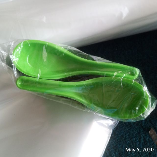 [MEOW] Plastic Shanghai Spoon / Sudu Plastik Cendol Kuah Sagu Gula ...