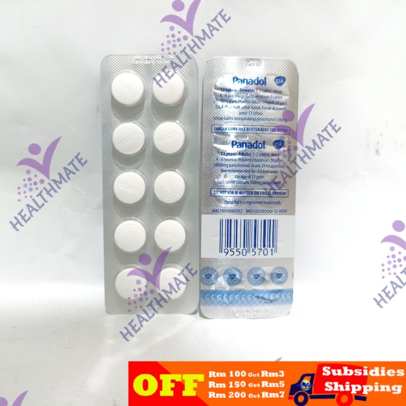 Panadol Regular (10'S=1 STRIP) | Shopee Malaysia