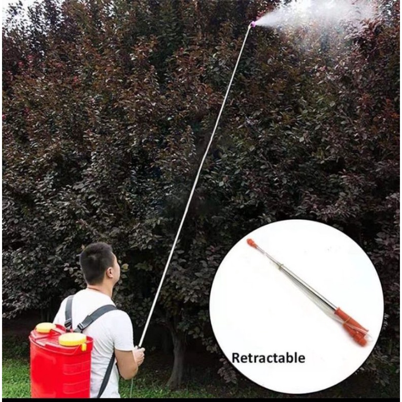 Stainless Steel Telescopic Spray Rod 7ft for Battery Sprayer / Batang ...
