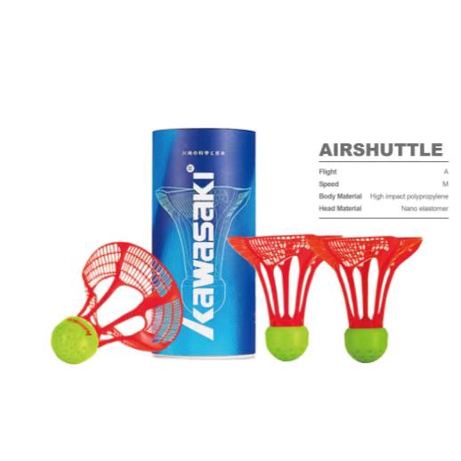 Kawasaki Outdoor Air-Shuttlecock (3 Pcs/Tube) | Shopee Malaysia