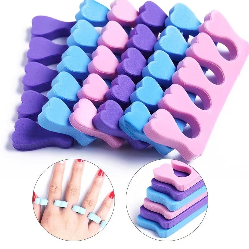 1pairs Nail Art Separator Toe Finger Manicure Pedicure Seperator Easy ...