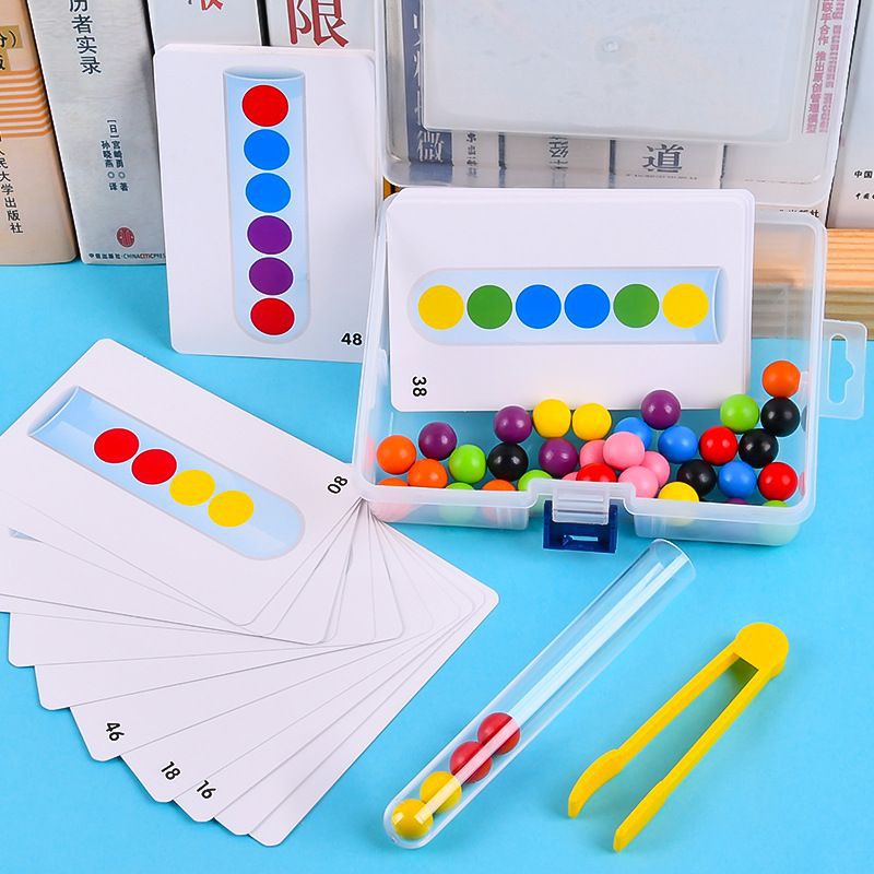 Test Tube Clamp Balls Kids Toys Mainan Kanak Budak Permainan Fokus ...