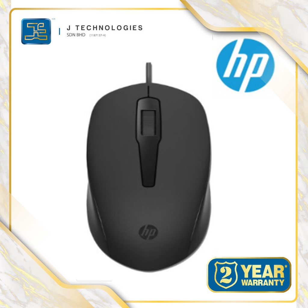 HP WIRED OPTICAL MOUSE 150 | Shopee Malaysia