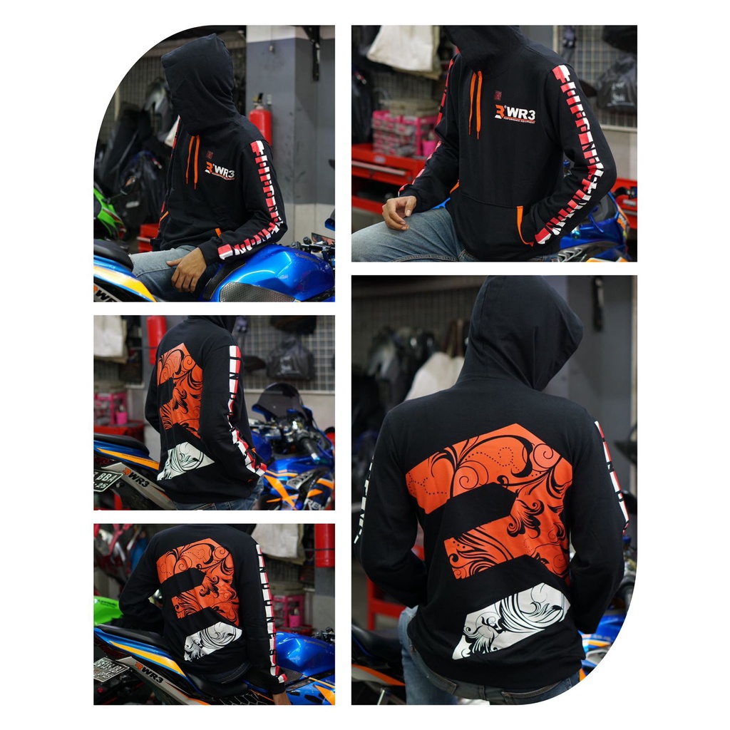 Wr3 Men's Adult Hooded Sweater Jacket Official Merchandise All Sizes ...