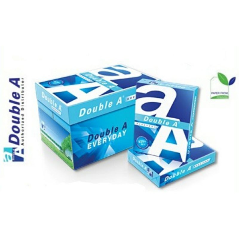 DOUBLE A A4 70GSM / 80GSM [500 sheet per Ream / 5 ream per box ...
