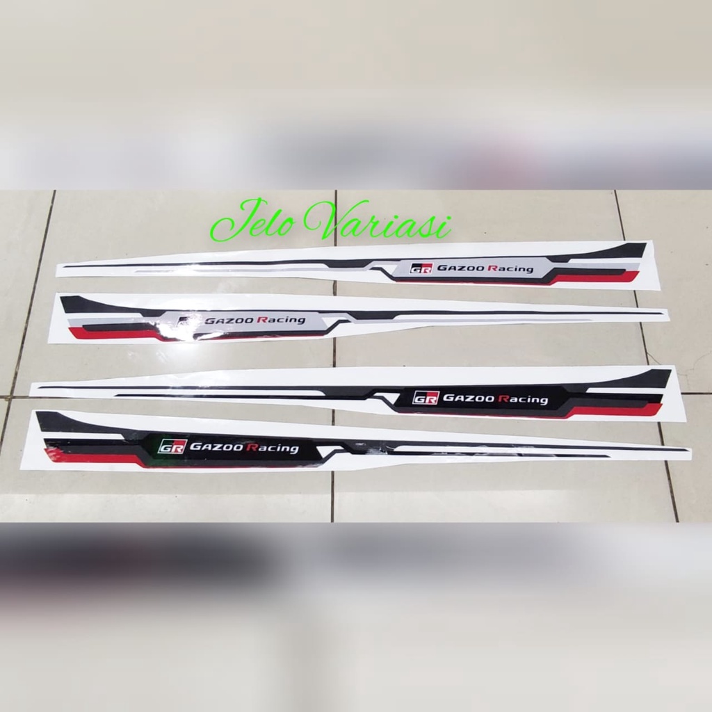 All New Yaris 2022 GR Sport Side Body Stickers | Shopee Malaysia