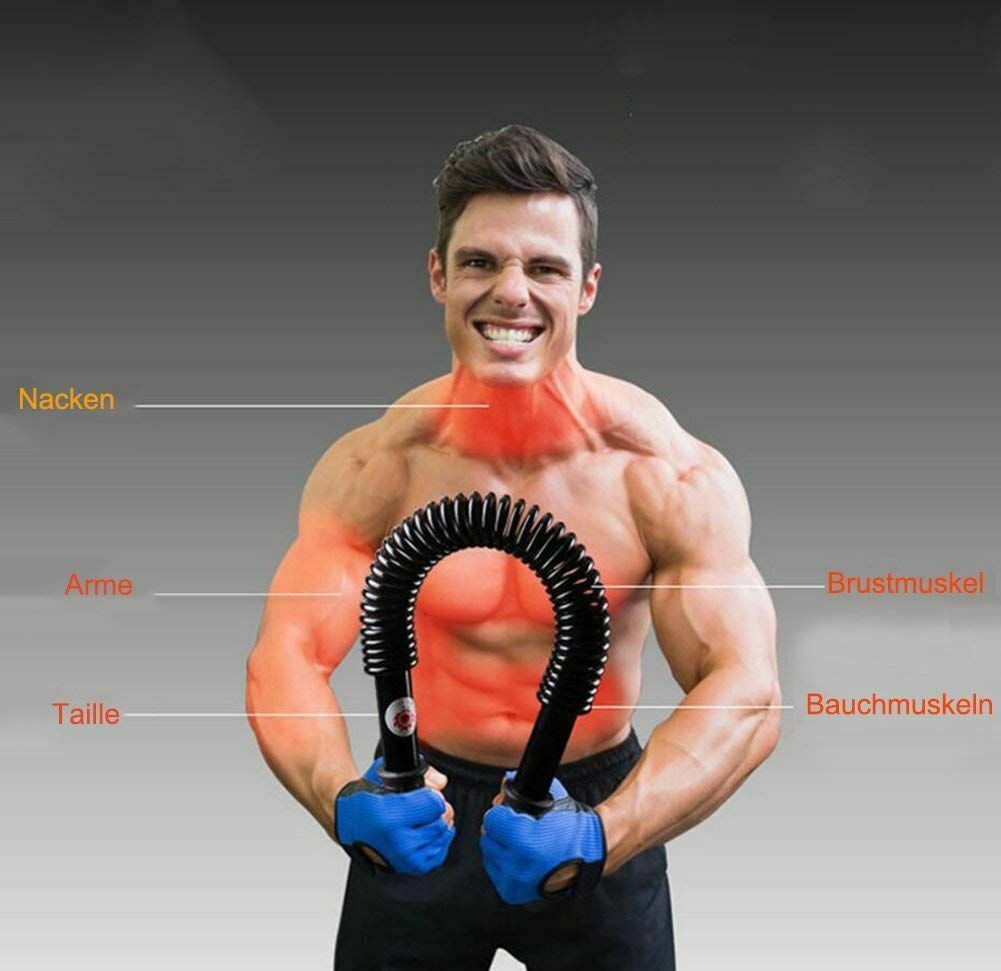 Gym Power Twister Bar 30kg 40KG 50KG 60KG Arm Chest Muscle Six Pack ...