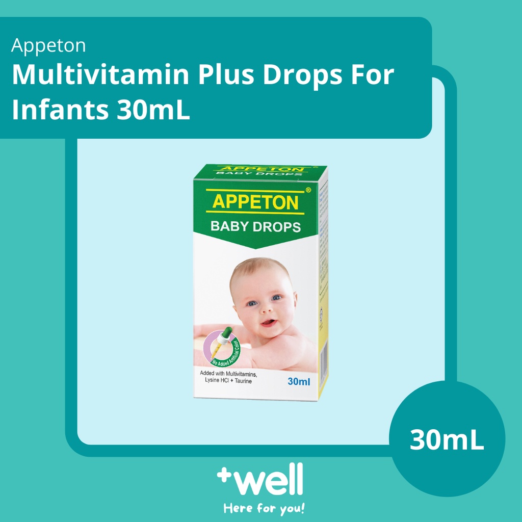 Appeton Multivitamin Plus Drops For Infants 30mL | Shopee Malaysia