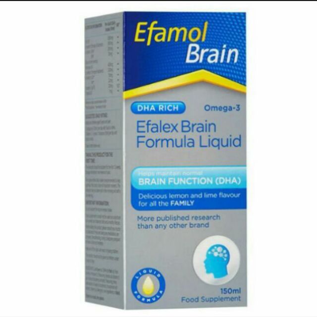 [Installment plan] Efalex Brain Formula Liquid- Efamol Brain | Shopee ...