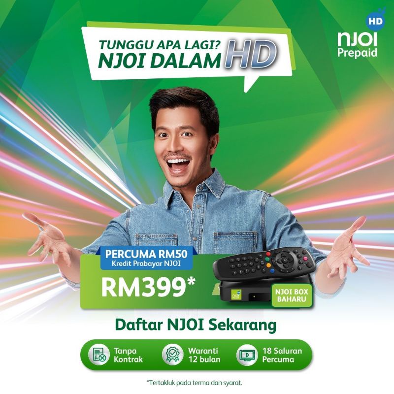 Pemasangan Siap Njoi Melaka RM399 | Shopee Malaysia