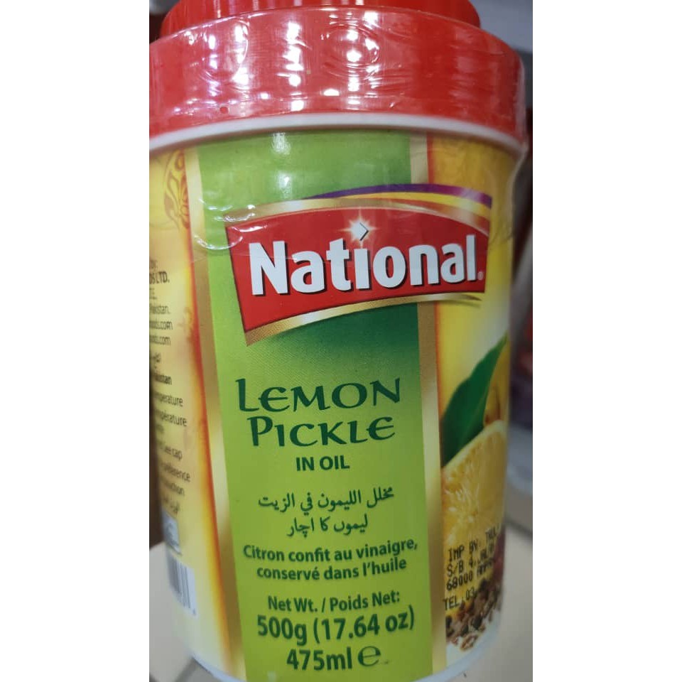 National- Lemon Pickle- 500g/Kebangsaan- Acar Lemon- 500g | Shopee Malaysia