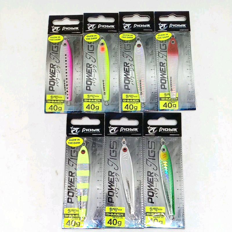 PIONEER POWER JIGS SHIMMER 40g | Shopee Malaysia