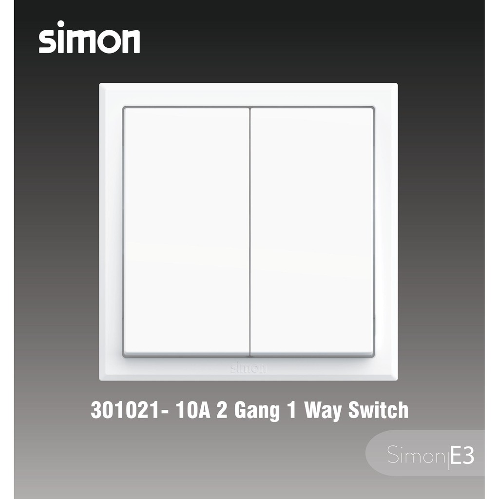 Simon E3 Socket Modern Switch Design Wall Switch Slim Door Bell Plug ...