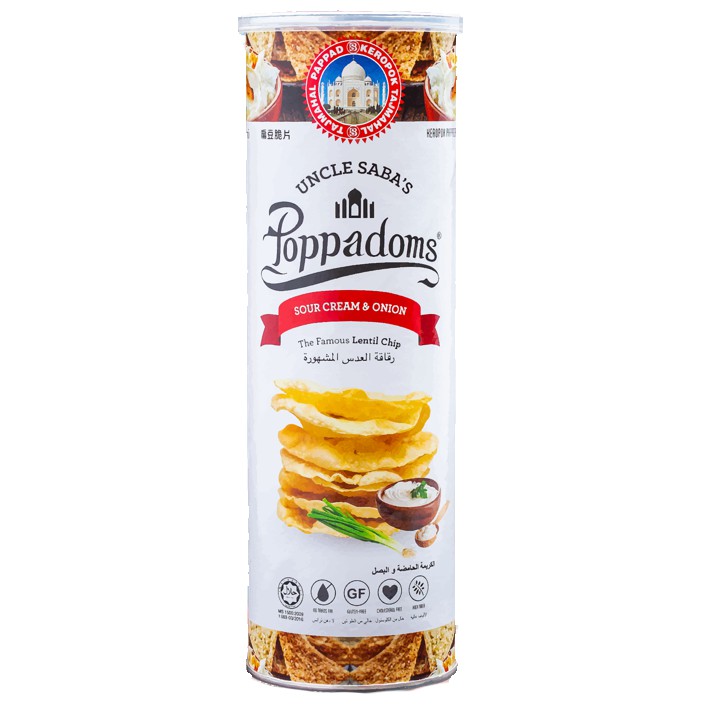 Poppadoms Original/Cheese/Hot & Spicy/Barbeque/Korean BBQ/SweetChili ...