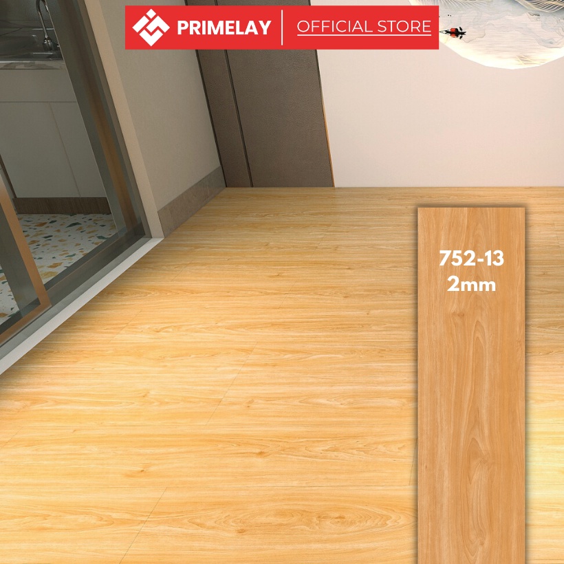 (1.8mm) Primelay Vinyl Sticker Flooring for DIY | Lantai Kayu Vinyl Murah DIY | 地板贴自粘 – (18pcs ...