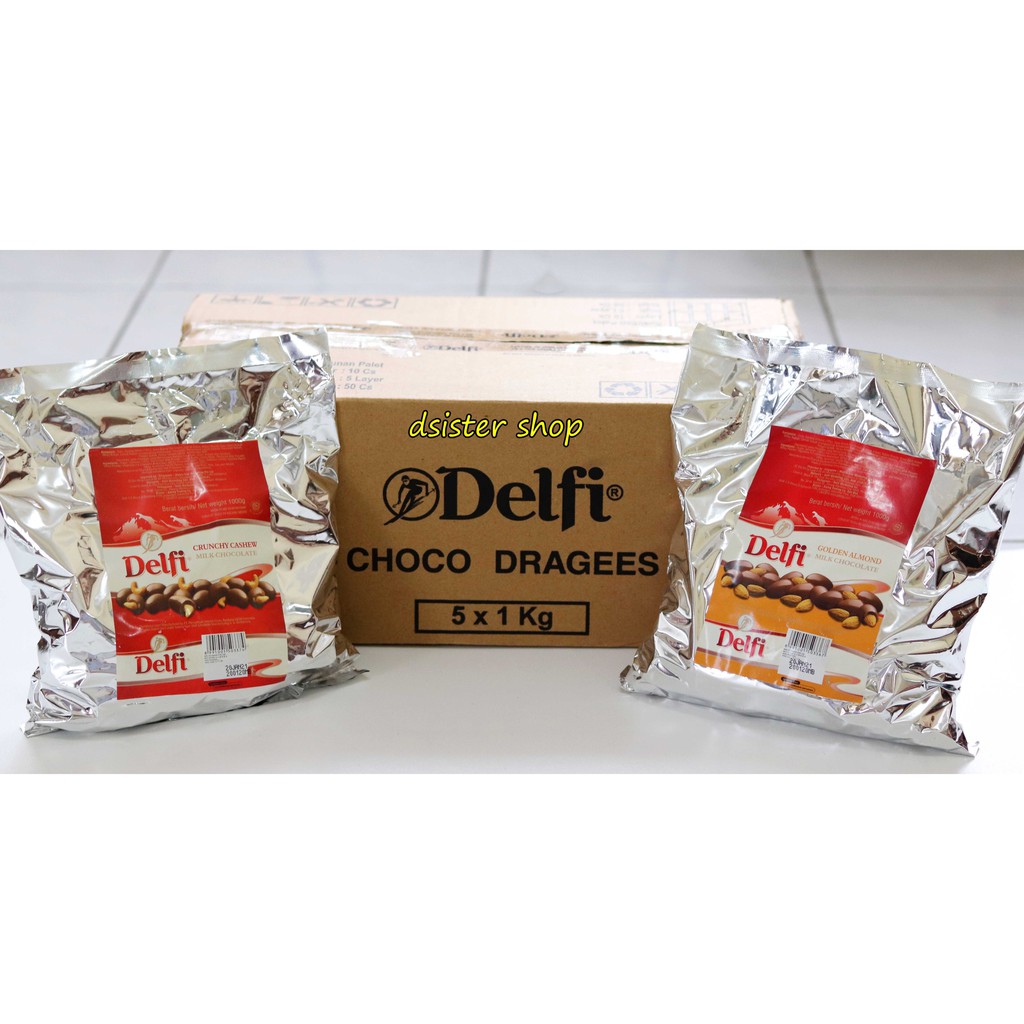 Chocolate Delfi Gold Dragees Almond And Mede 1kg | Shopee Malaysia