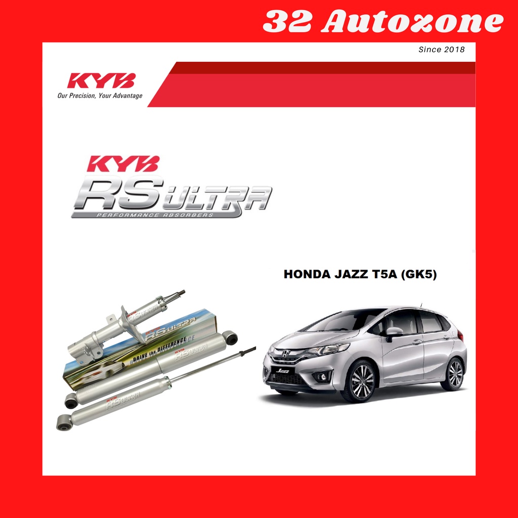 KAYABA KYB RS ULTRA SHOCK ABSORBER FOR HONDA JAZZ T5A GK5 (YEAR 2014 TO ...