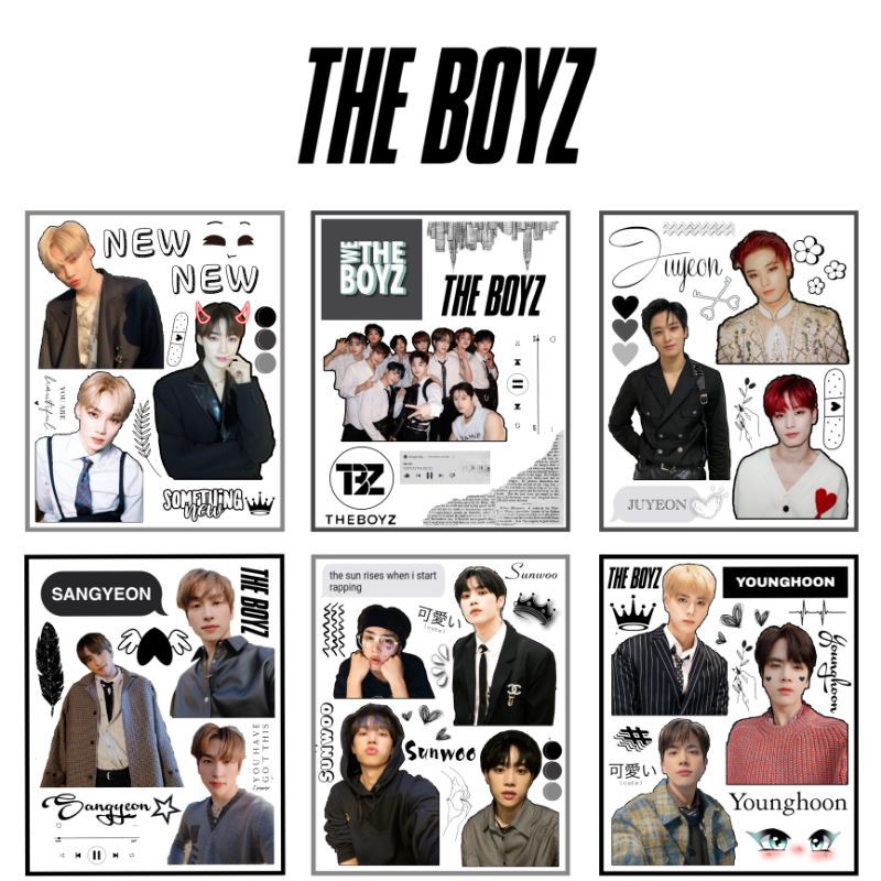 The Boyz Sticker set | Shopee Malaysia