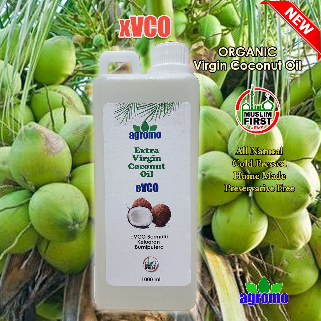 500ml/1000ml VCO Extra Virgin Coconut Oil Harga Tawaran Produk Baru ...
