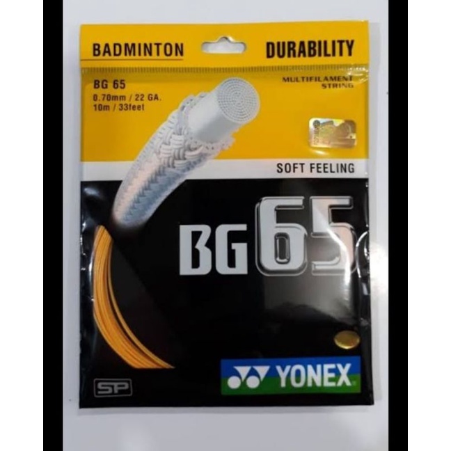 Yonex BG 65 BADMINTON strings | Shopee Malaysia