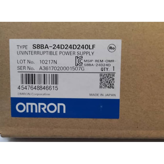 OMRON S8BA-24D24D240LF Uniterruptible Power Supply (UPS) | Shopee Malaysia