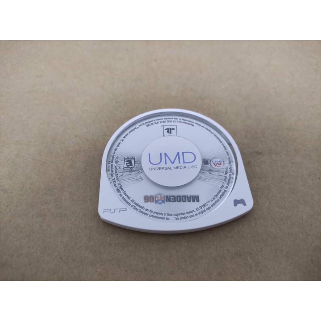 (Used) Psp Madden 06 (American Football) - Disc Only | Shopee Malaysia