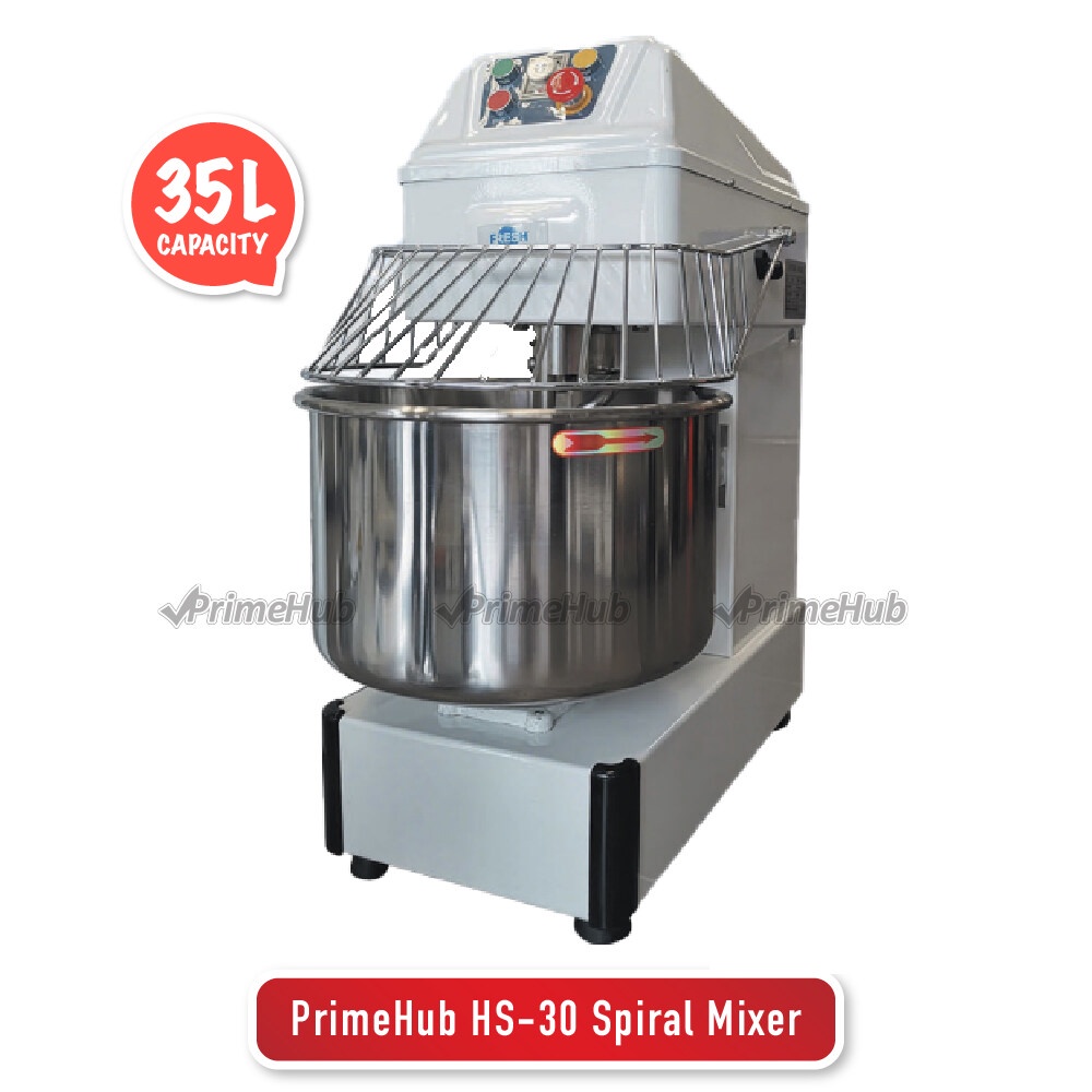 Primehub Hs 30 Spiral Mixer Commercial Mixer Pastry Dough Bread