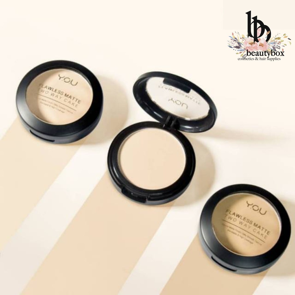 Y.o.u Flawless Matte Two Way Cake 6g | Shopee Malaysia