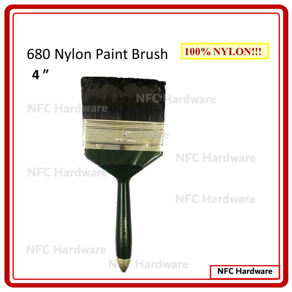 680 Nylon Paint Brush / Berus Cat Nilon (1pcs) | Shopee Malaysia