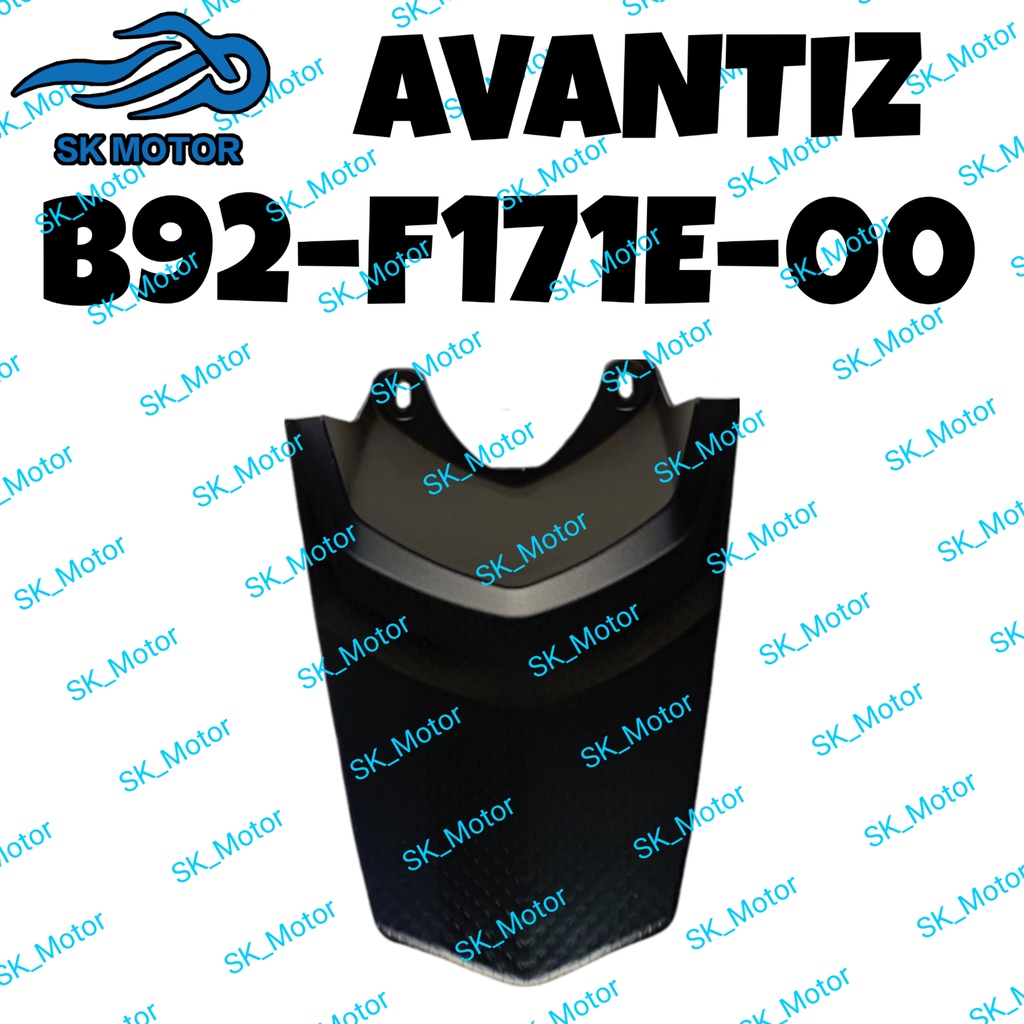 Yamaha EGO AVANTIZ Original Inner Cover Full Set Kaver Hitam Meter Tank ...