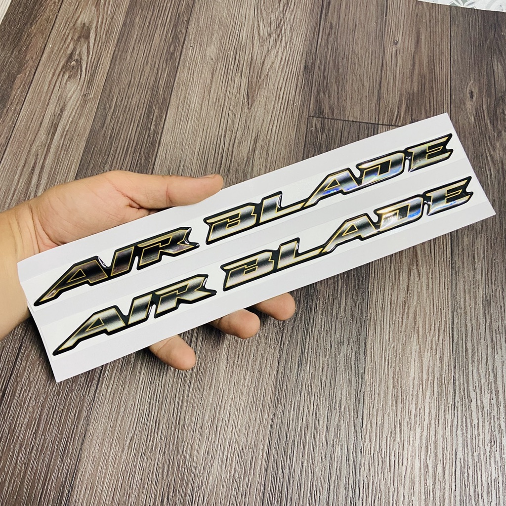 [AIR Blade DECAL] AIR BLADE EMERGED CAR LETTERS, HIGH QUALITY CAR ...