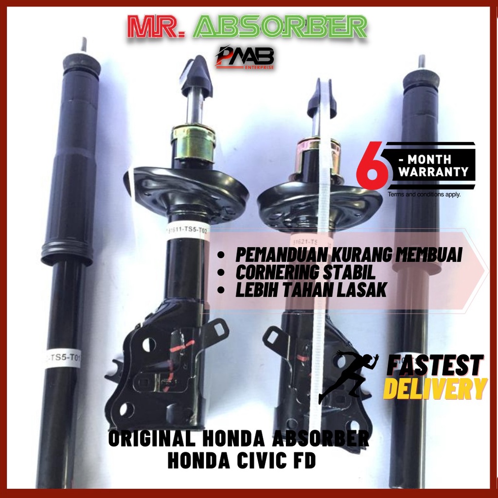 ORIGINAL ABSORBER HONDA CIVIC FD | Shopee Malaysia
