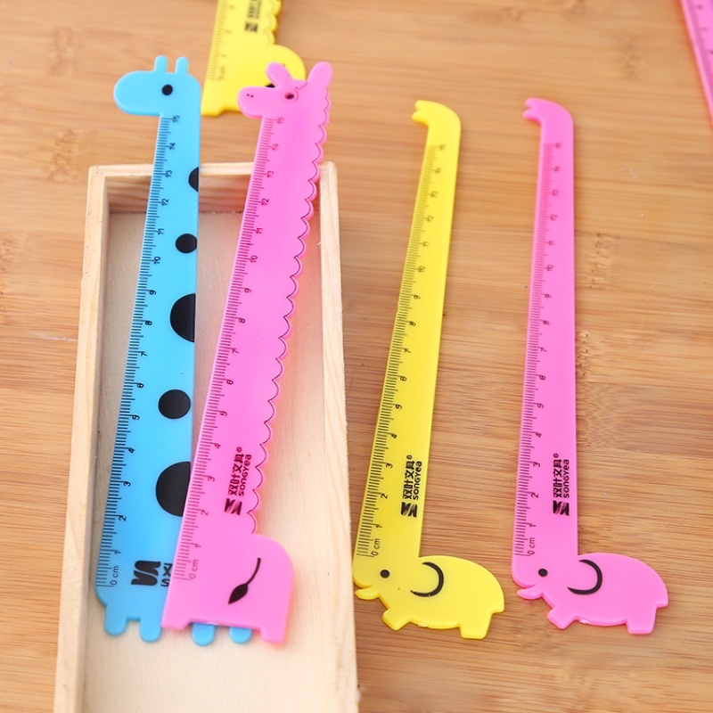 Cute Cartoon Kids Animal Ruler Pembaris comel kanak-kanak Borong Alat ...
