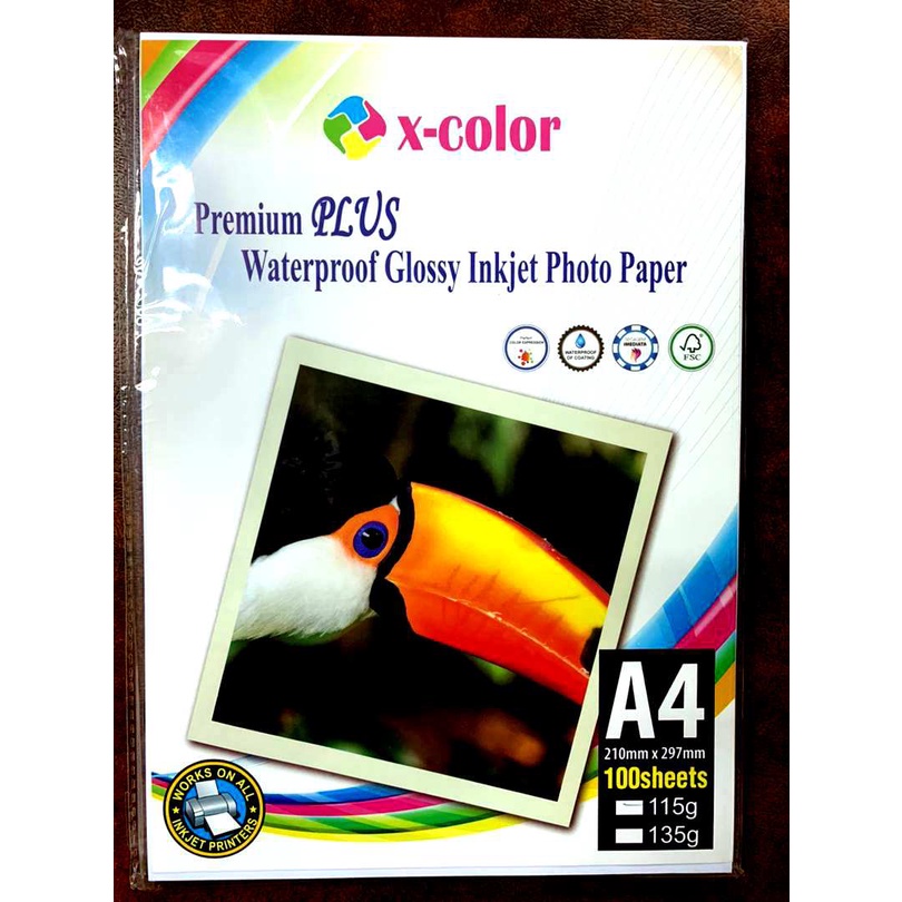Kaki Jimat A4 Glossy Photo Paper Inkjet Printable High Quality Kertas ...