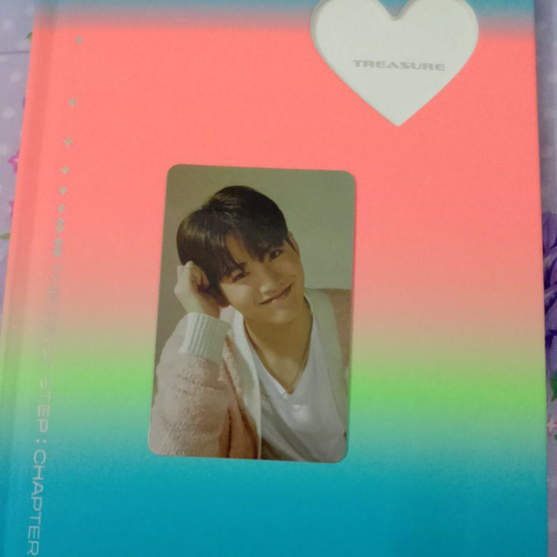 Treasure the first step:chapter 2 white version Kim Junkyu photocard ...