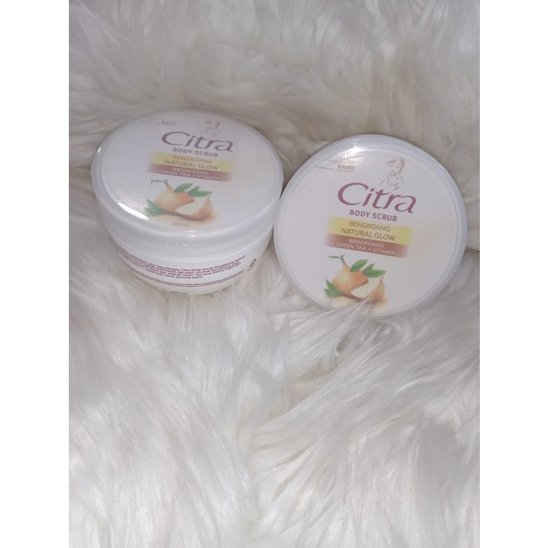 Citra Body Scrub Lulur Scrub Badan Natural White Badan Putih 200ML ...