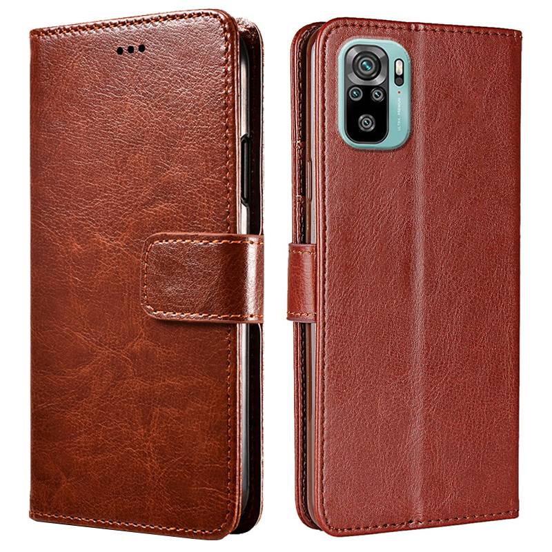 Flip Case Redmi Note 10 Case Wallet PU Leather Back Cover Xiaomi Redmi ...